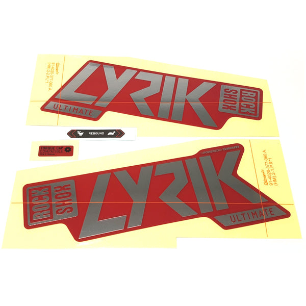 Rockshox Fork Decal Kit - 35mm Lyrik Ultimate – Cyclinic
